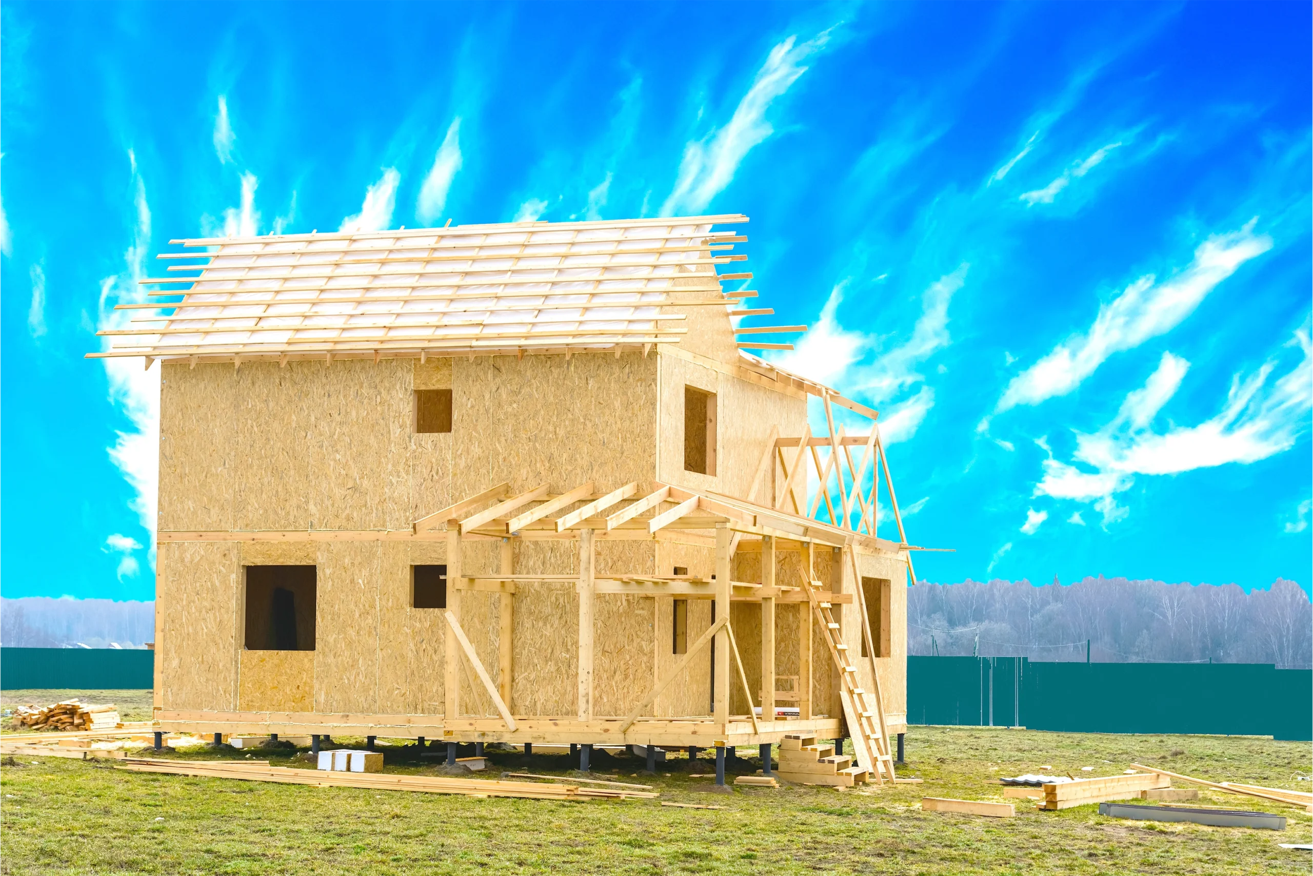 Is your home frame done? How much longer till your home is ready?